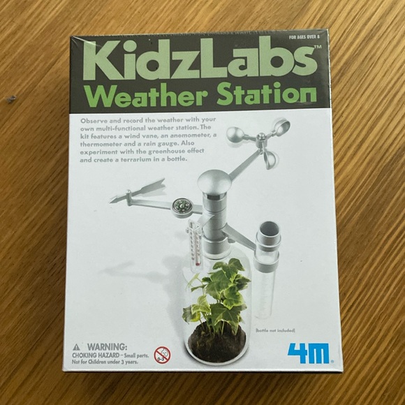 KidzLabs | Games | New Kidzlabs 4m Green Science Weather Station Kit ...